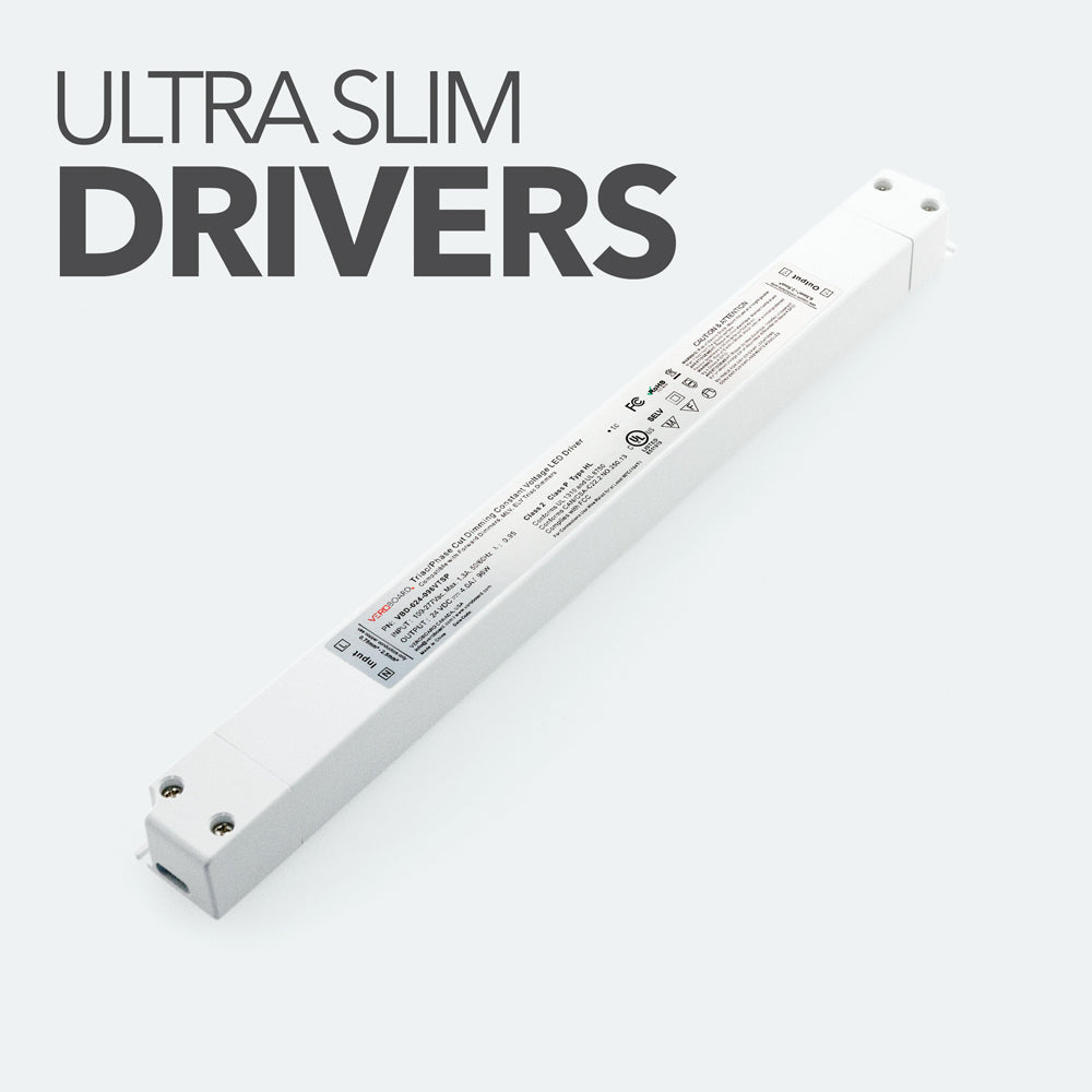 Triac Slim Dimmable Constant Voltage LED Drivers