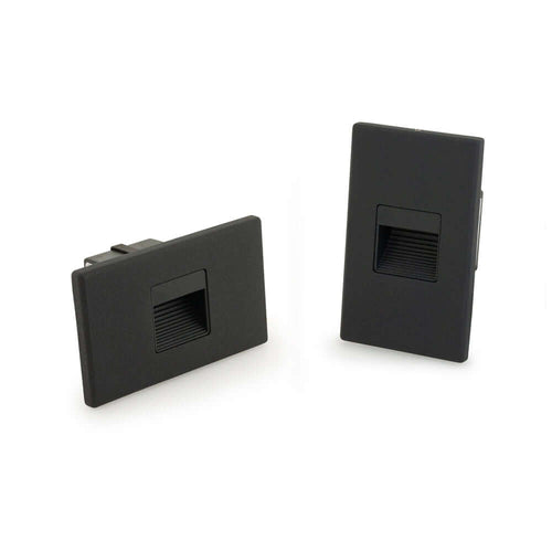 LSD-5CCTBK Dual Orientation Black LED Step Light