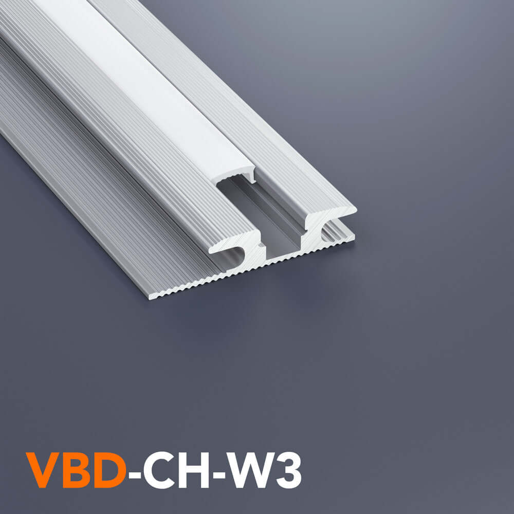 VBD-CH-W3 Multi Floor LED Aluminum Channel