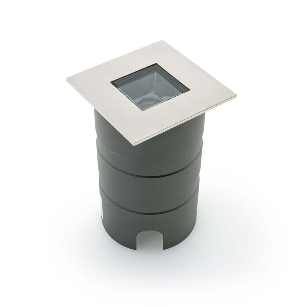 VBD-UL-1020-0500-A-3K-xx 2.5 inch Outdoor Square Inground light