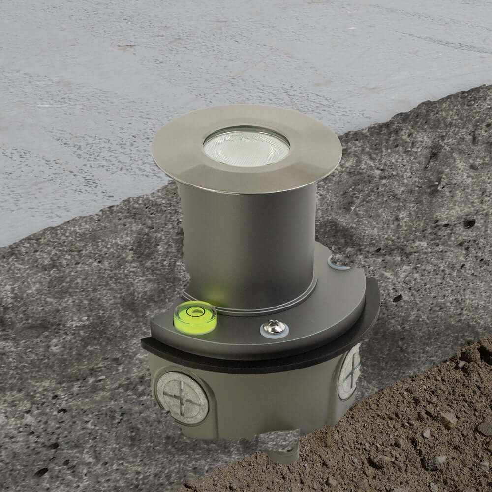 VBD-RD34-5W-30K 3 inch Round Inground Light with Concrete box