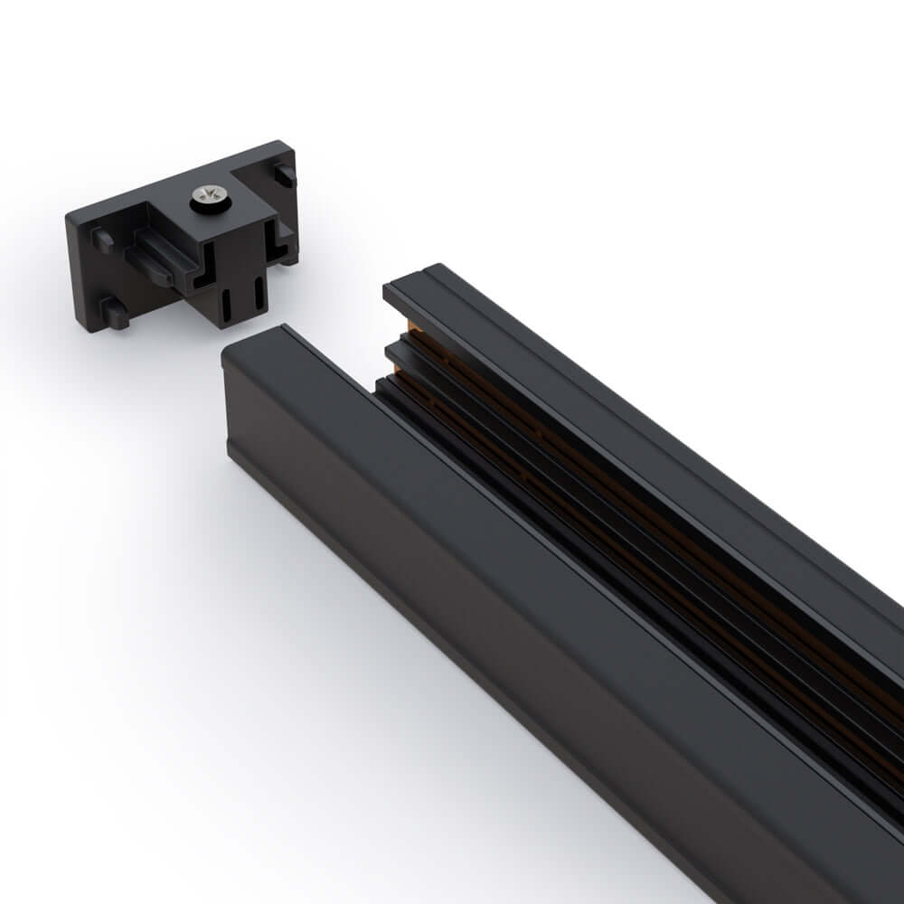 VBD-0308-TCHB 8ft Black H-Type Track Channel