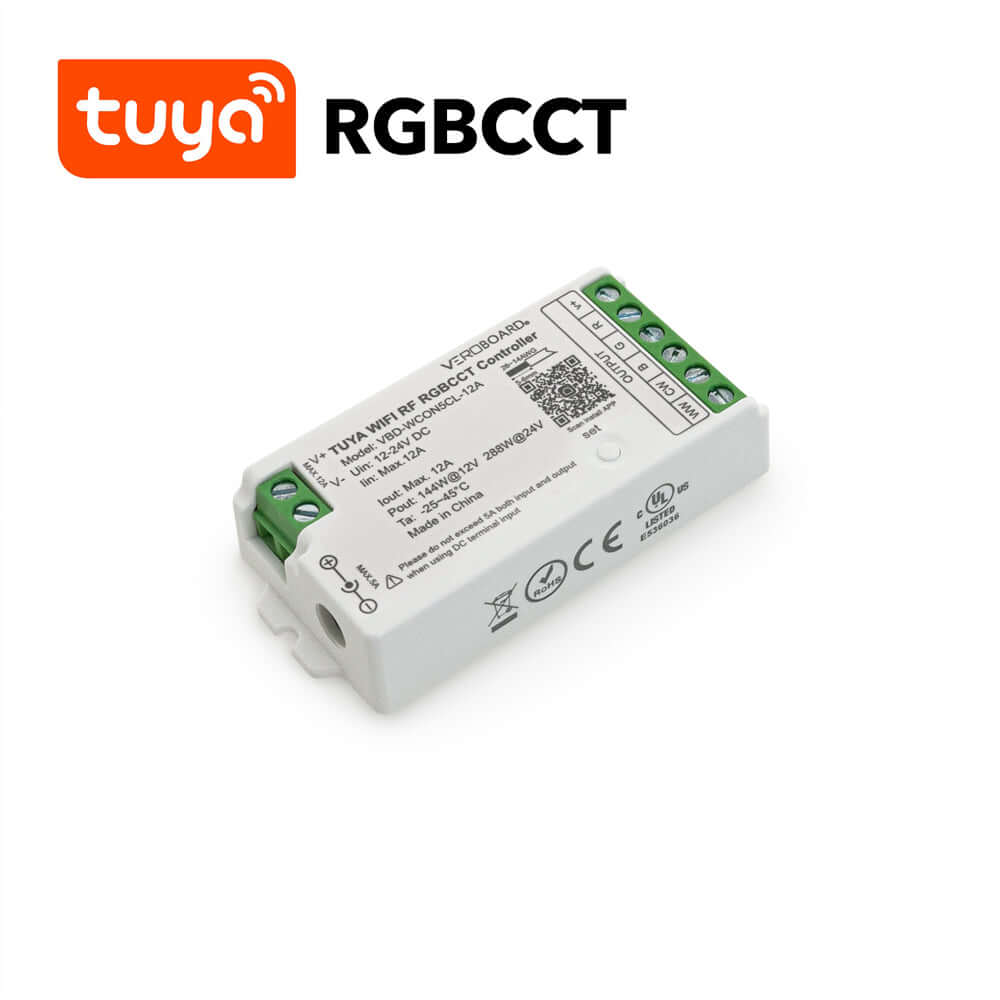 VBD-WCON5CL-12A-RGBCCT 5-Channel LED Receiver