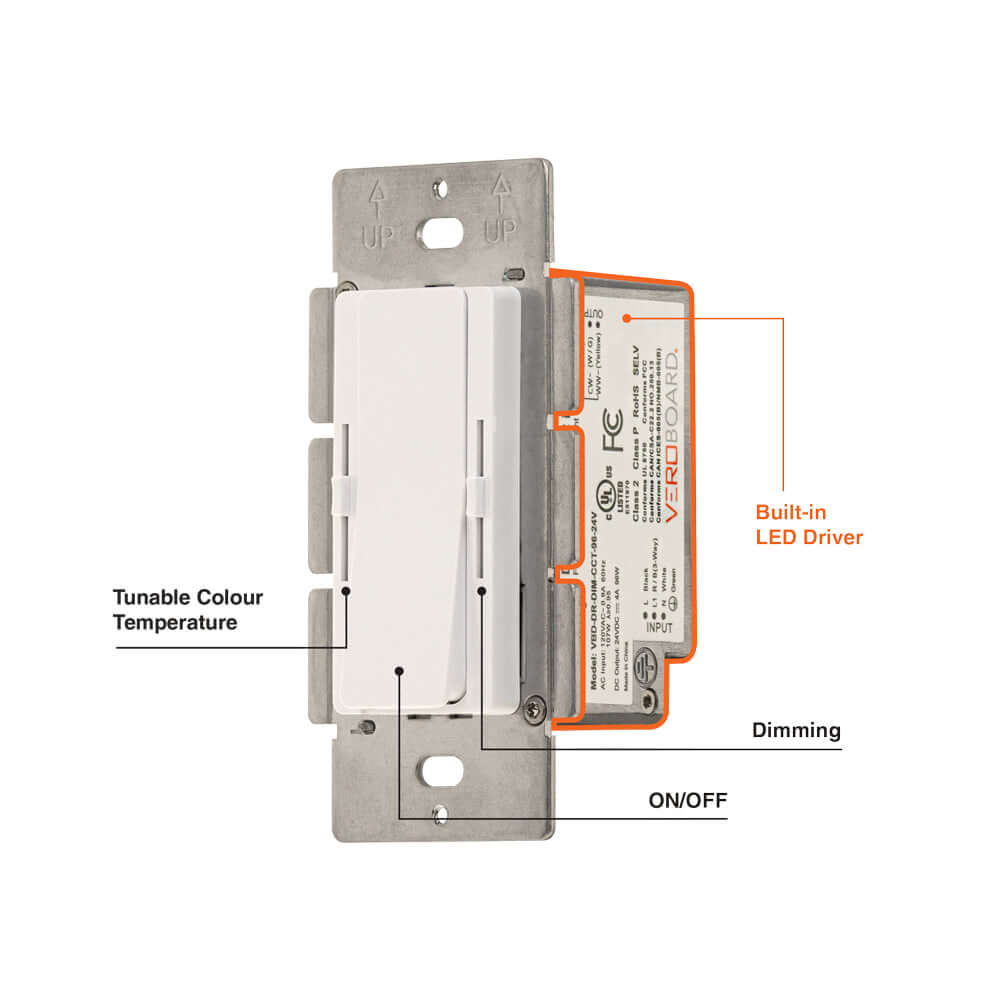VBD-DR-DIM-CCT-96-24V Dimmer+Driver+CCT Control Hybrid