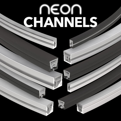 Architectural Channels for LED Strip Light Integration