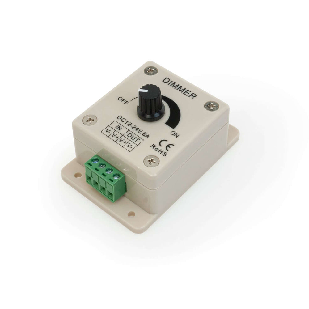 VBD-DIAL-DM-8A Single Color Dial Dimmer 12-24V 8A
