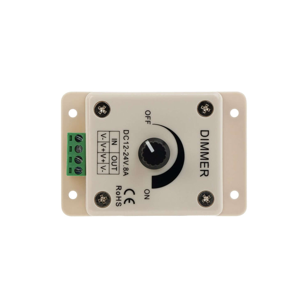 VBD-DIAL-DM-8A Single Color Dial Dimmer 12-24V 8A