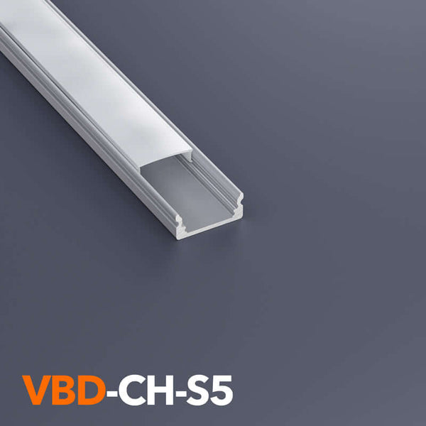 VBD-CH-S5 Low Profile LED Aluminum Channel