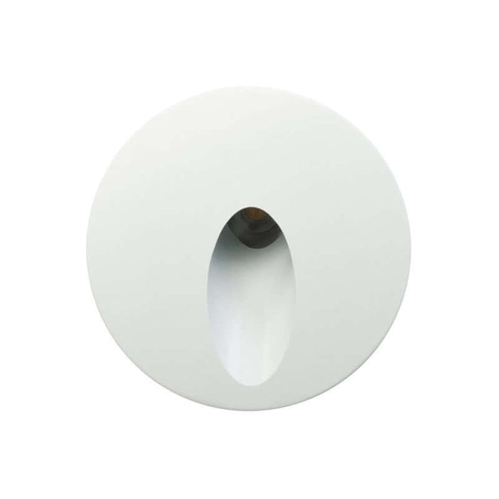 VBD-RD25-1W-3K-WH Round LED Step Lights - Warm White