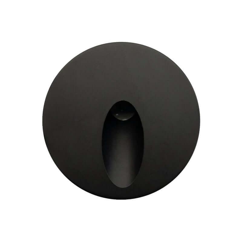 VBD-RD25-1W-3K-BK Round LED Step Lights