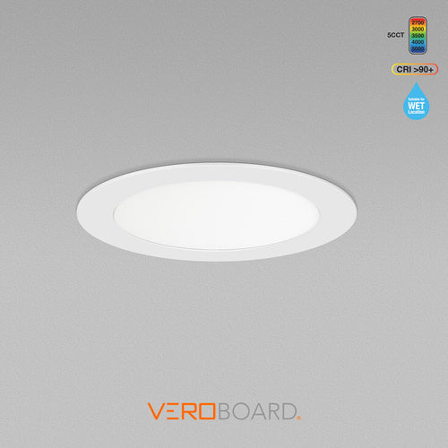 LED-6-S12W-5CCTWH, 6 inch Round Ceiling Light LED Panel