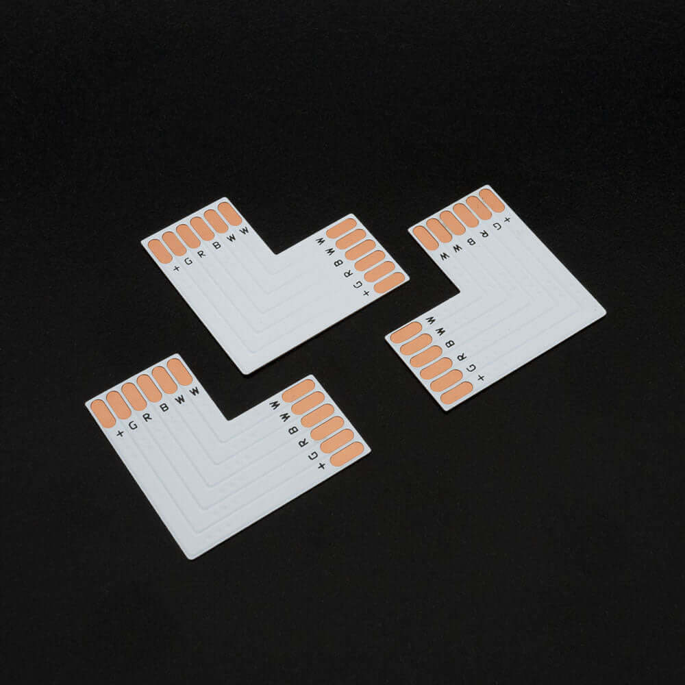 VBD-FPC12-L6A L Shape PCB Connector for Strip Lights